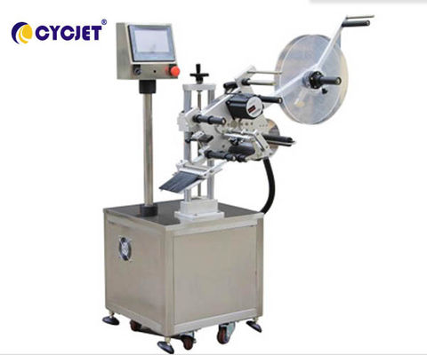 Automatic Mechanical Sticker Labeling Machine Horizontal Round Bottle ...