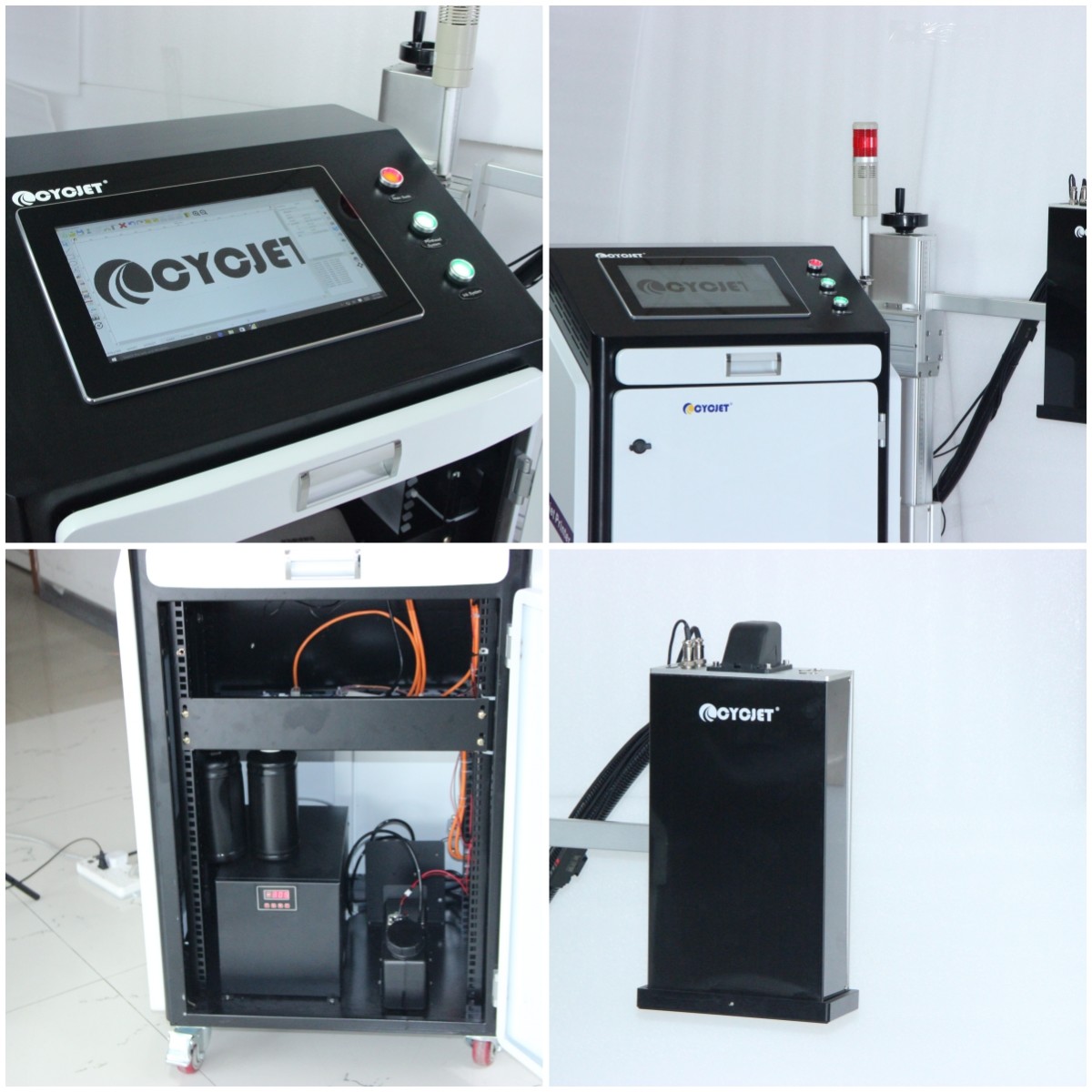 Ce Cycjet Uv Inkjet Printer For 14cm Large Format Galvanized Steel ...