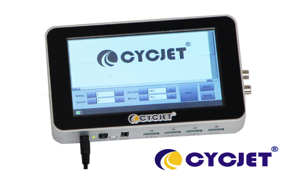 CYCJET 12.7mm Thermal Inkjet Printer For Text, Logo, QR Code & Barcode ...