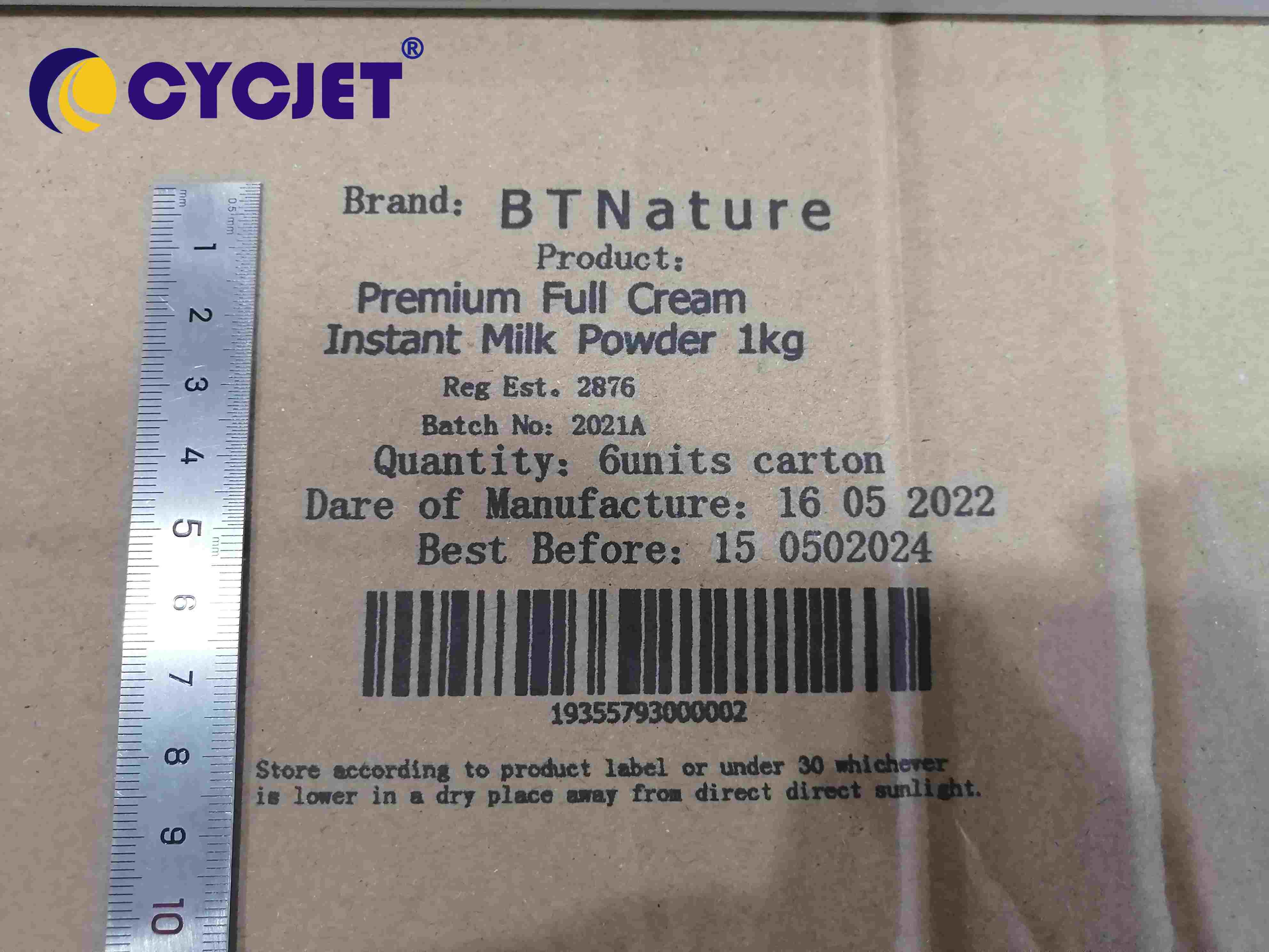 12v Handheld Inkjet Printer Date Code Smart Large Character Continuous ...