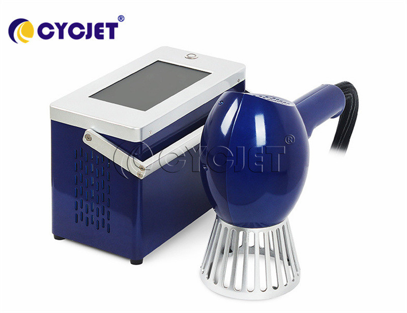 30W Fiber Laser Coding And Marking Machine CYCJET Portable Handheld ...